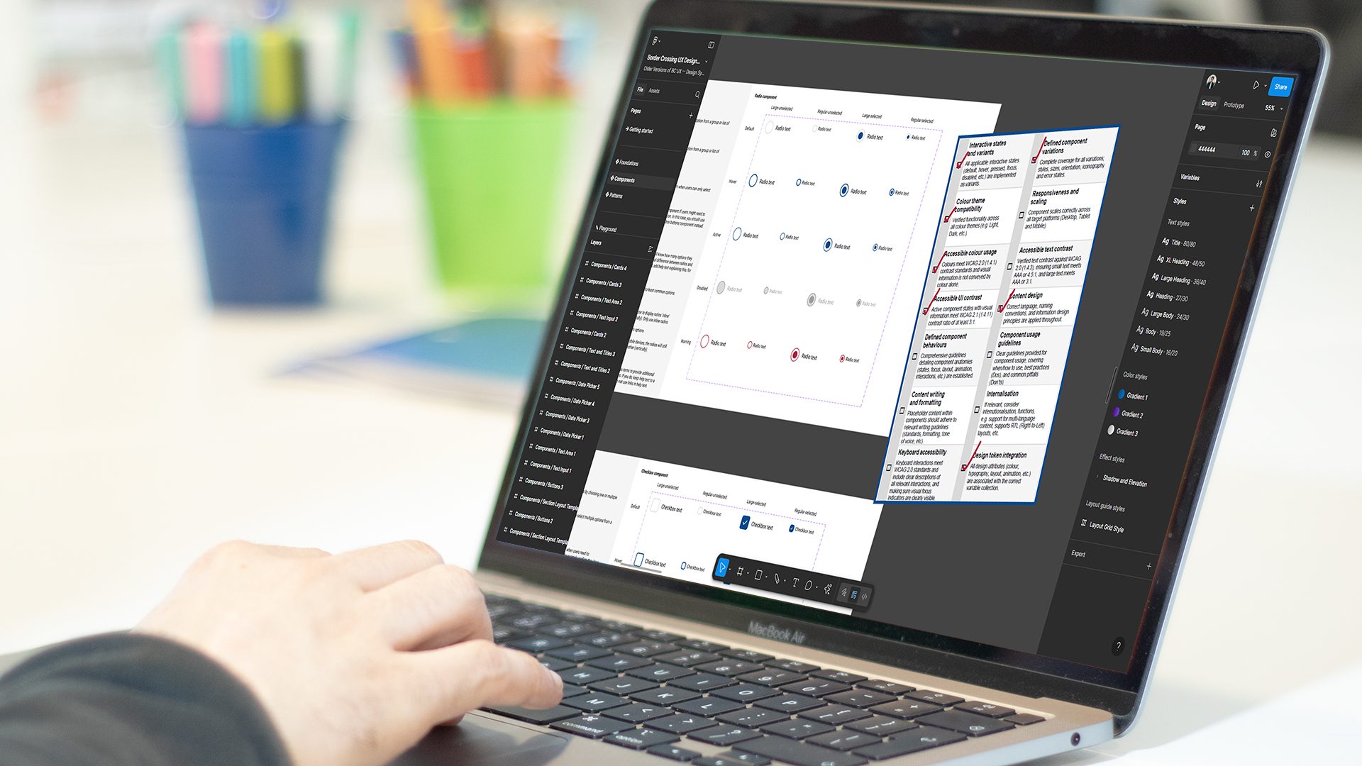 Design checklists - the key for consistency - Border Crossing UX